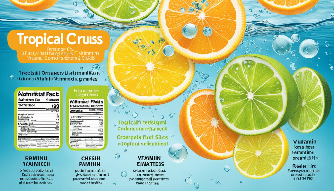 Refresh & Replenish with Vitamin Water Tropical Citrus
